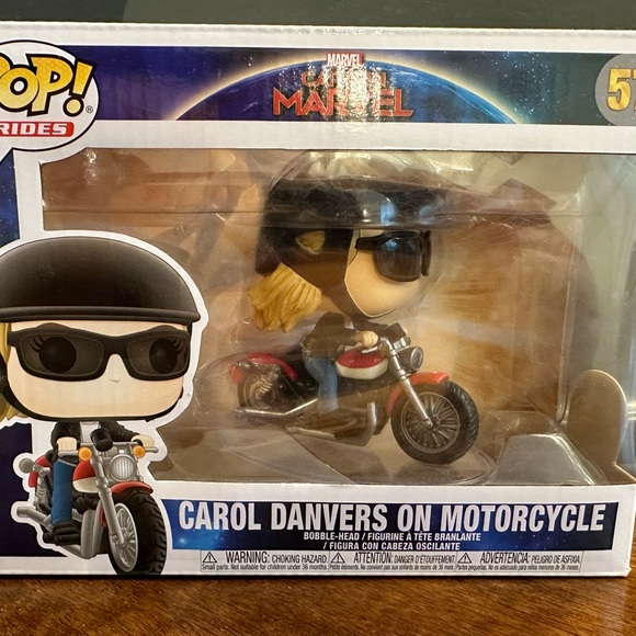Funko | Toys | Funko Rides 57 Captain Marvel Carol Danvers On ...